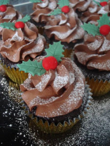 Cupcakes Decorados para o Natal - Pop Lembrancinhas