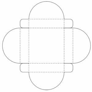 Caixinha Delicada para Lembrancinha com Moldes - Pop Lembrancinhas