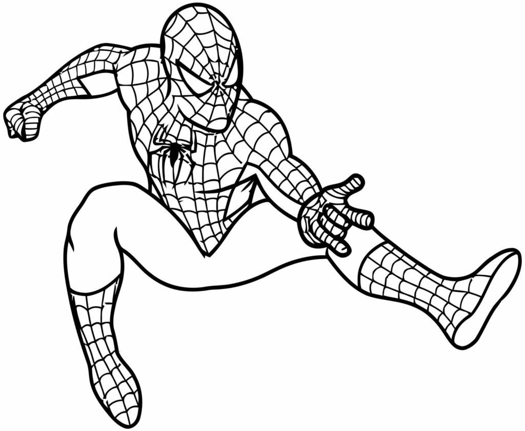 50+ Desenhos de Homem-Aranha para colorir e imprimir - Pop Lembrancinhas