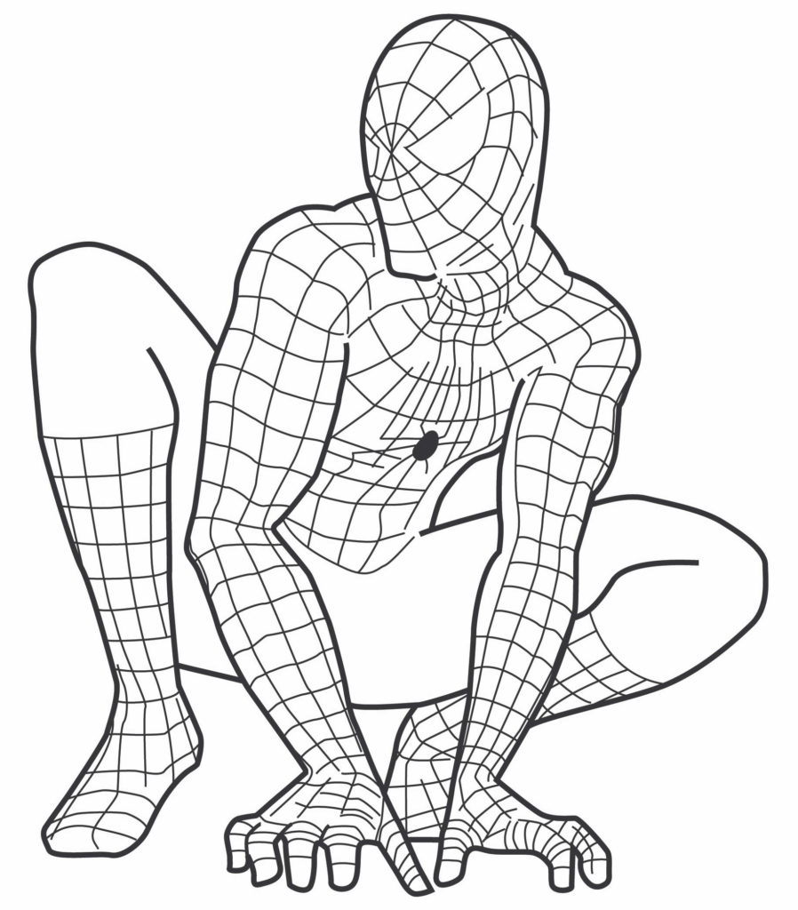 50+ Desenhos de Homem-Aranha para colorir e imprimir - Pop Lembrancinhas