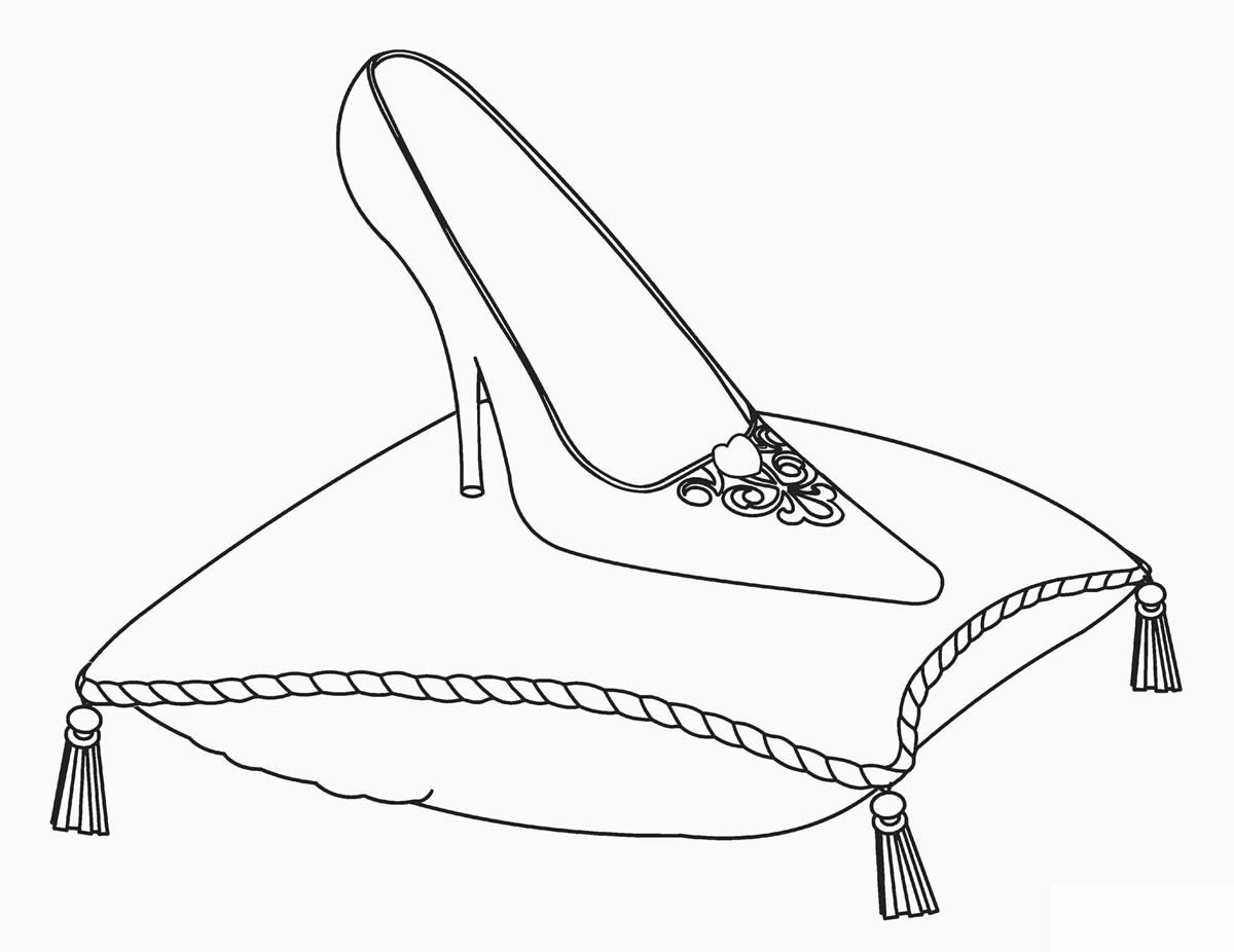 Desenhos da Cinderela para colorir - Pop Lembrancinhas
