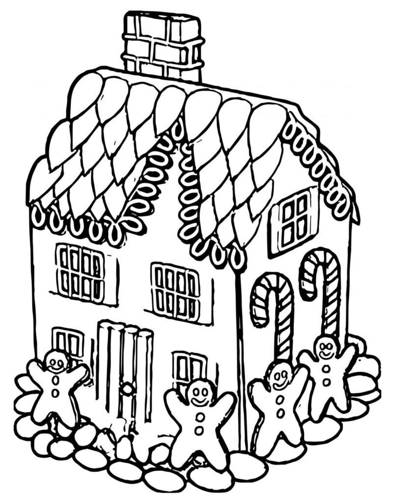 Desenhos de casa para imprimir e colorir - Pop Lembrancinhas