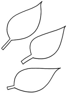 Moldes de Folhas: 70+ Modelos Lindos - Pop Lembrancinhas