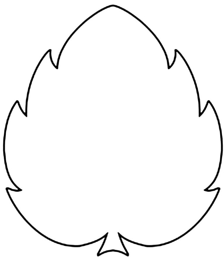 Moldes de Folhas: 70+ Modelos Lindos - Pop Lembrancinhas