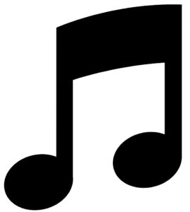 Moldes de notas musicais - Pop Lembrancinhas