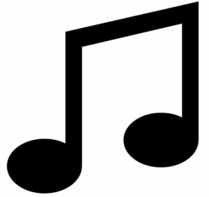 Moldes de notas musicais - Pop Lembrancinhas