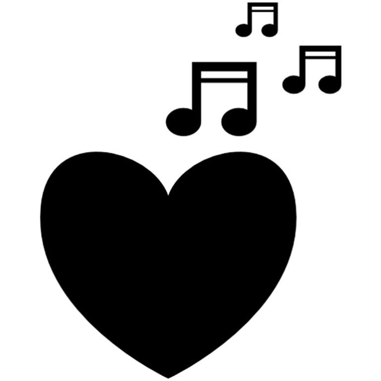 Moldes de notas musicais - Pop Lembrancinhas
