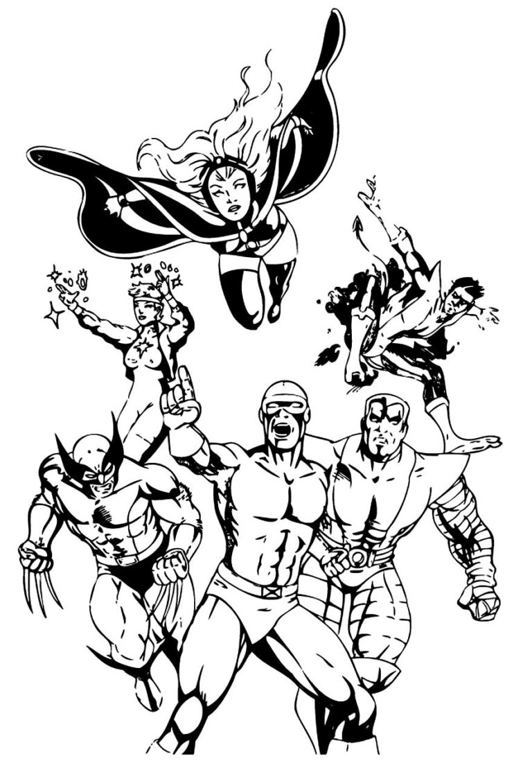 100+ desenhos dos Vingadores para colorir - Pop Lembrancinhas
