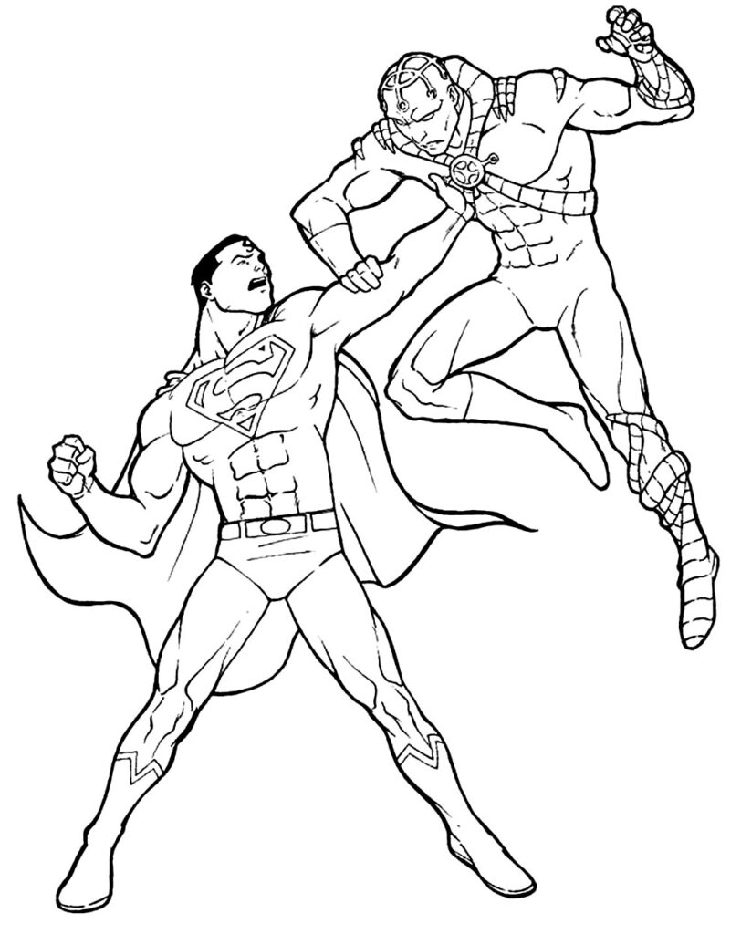 30+ Desenhos para colorir do Super-Homem - Pop Lembrancinhas