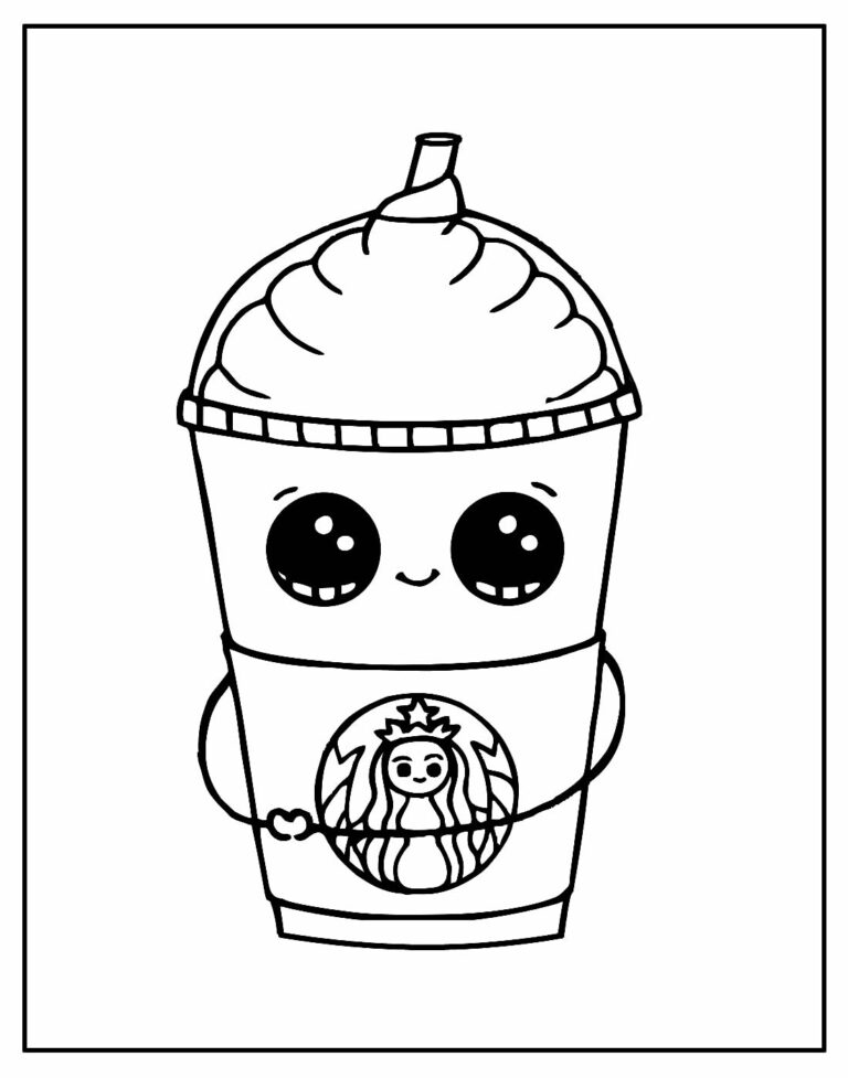 50+ Desenhos de Comidas Fofas para colorir - Pop Lembrancinhas