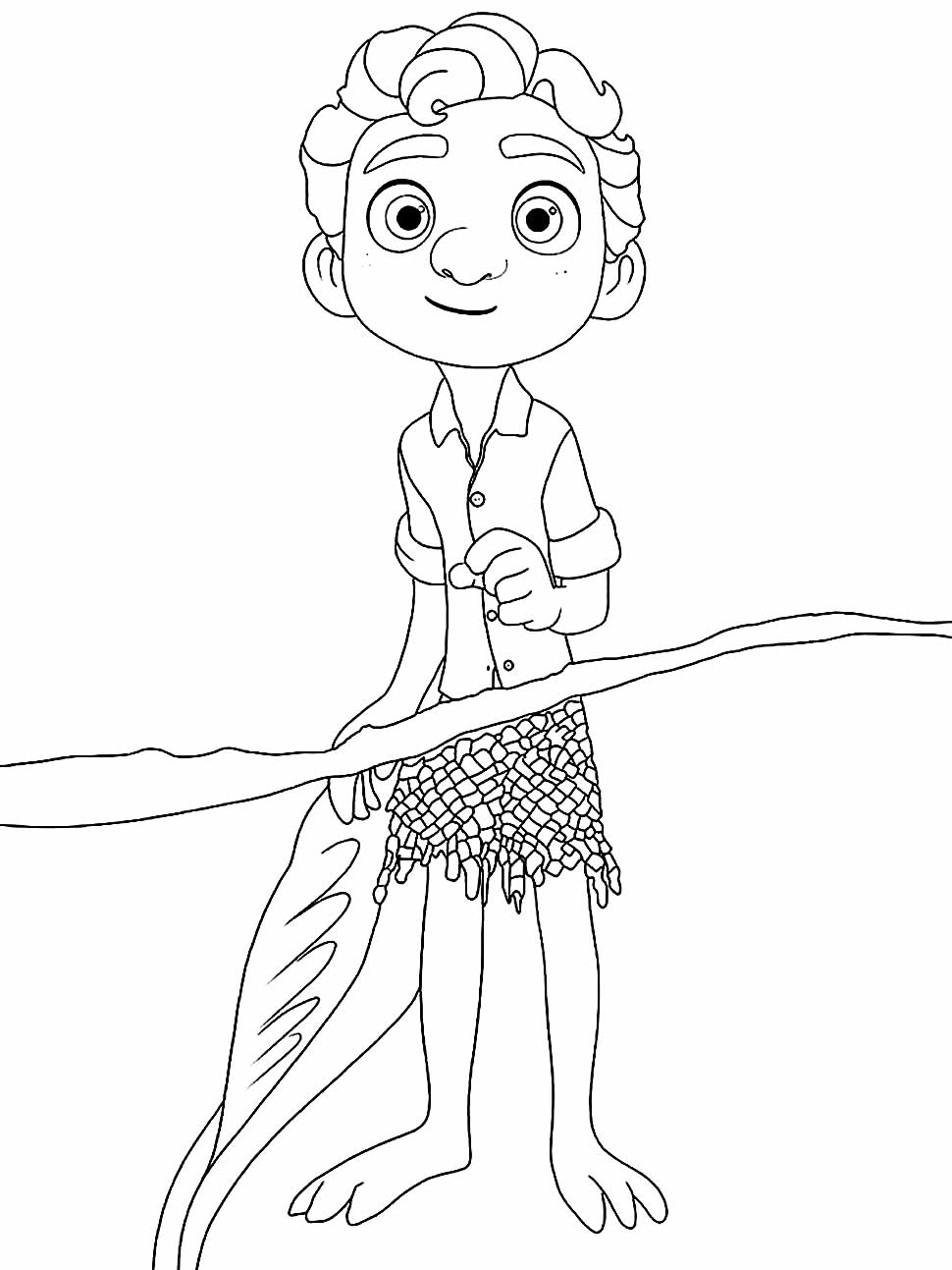 30+ Desenhos de Luca para colorir - Pop Lembrancinhas