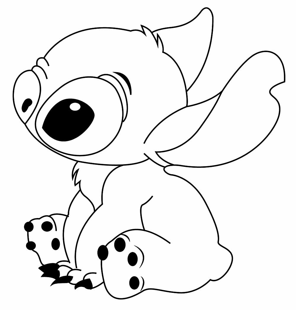 Desenhos de Stitch para pintar e colorir - Pop Lembrancinhas