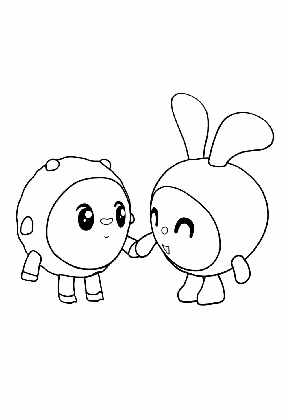 Desenhos de Baby Rikki para pintar - Pop Lembrancinhas