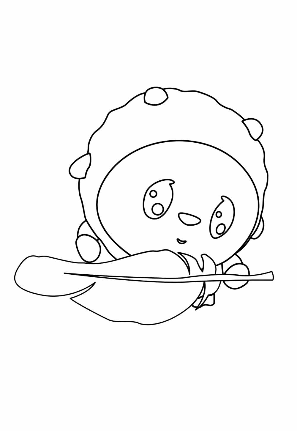 Desenhos de Baby Rikki para pintar - Pop Lembrancinhas