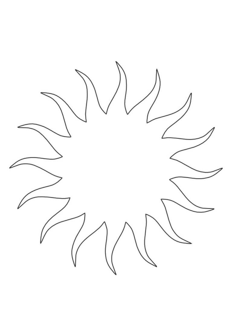 Moldes de Sol para Enfeites e Lembrancinhas - Pop Lembrancinhas