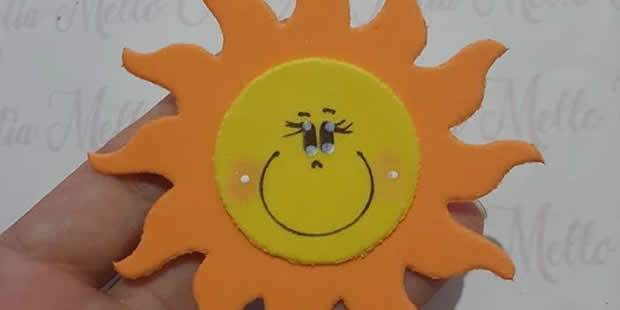 Moldes de Sol para Enfeites e Lembrancinhas - Pop Lembrancinhas