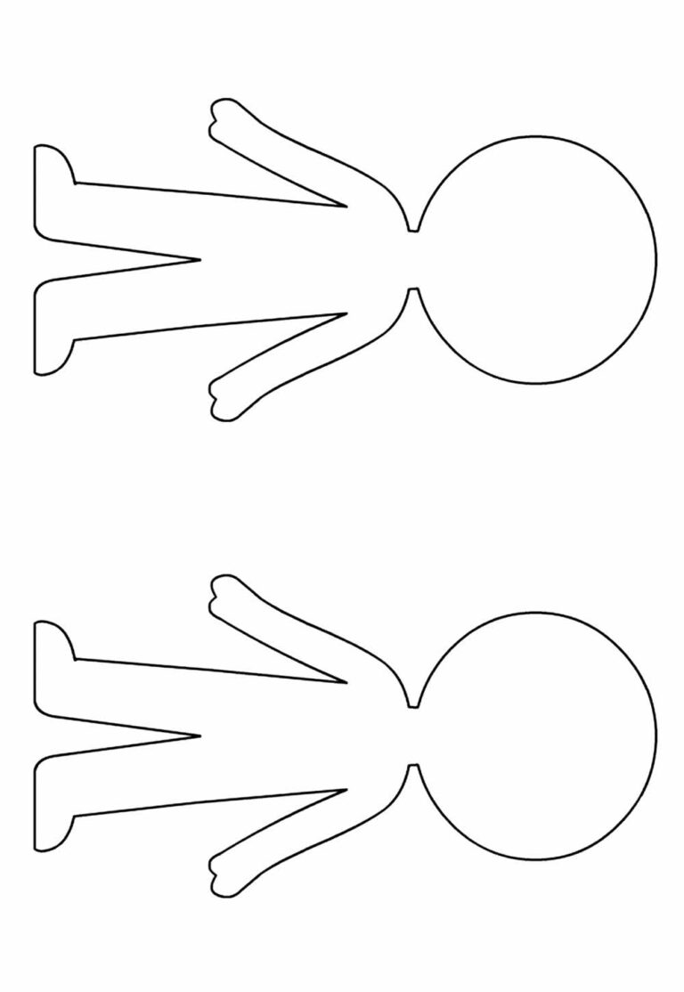 Moldes de Bonecos para imprimir - Pop Lembrancinhas