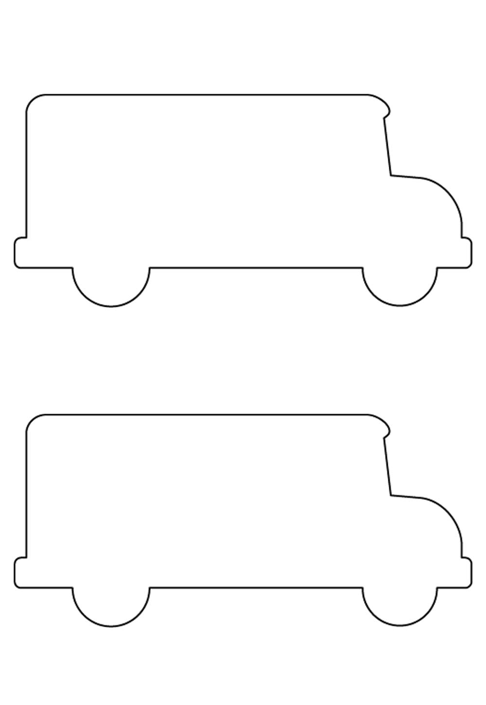 Moldes de Carro para Imprimir: 10 Modelos Grátis - Pop Lembrancinhas