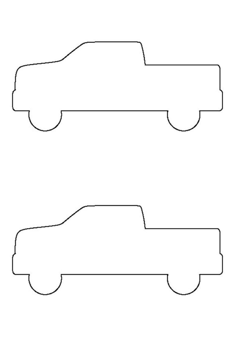 Moldes de Carro para Imprimir: 10 Modelos Grátis - Pop Lembrancinhas