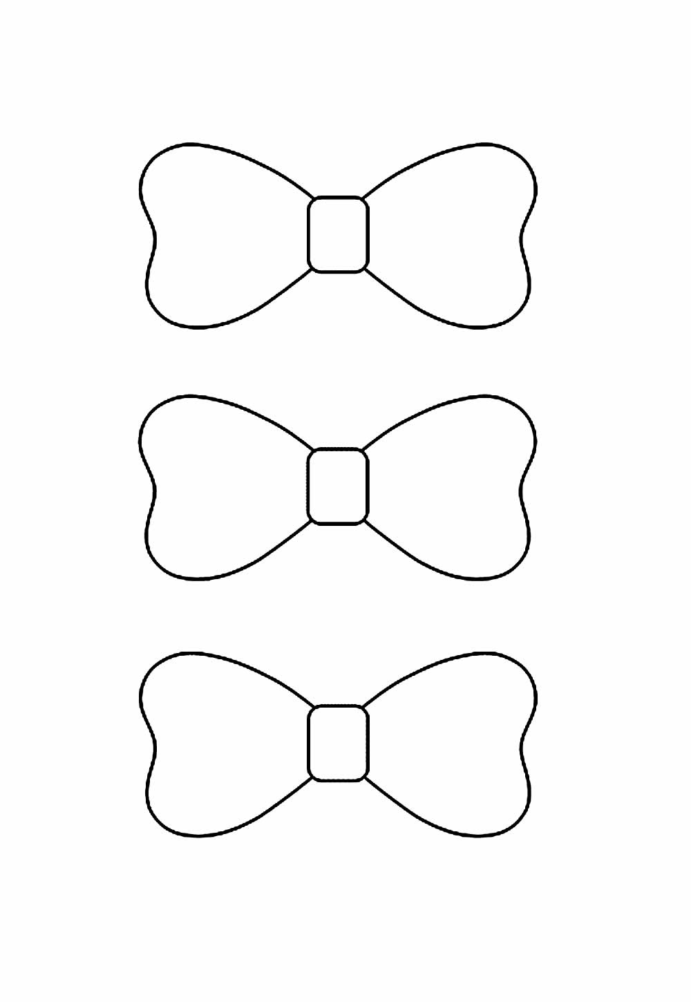 Moldes para Laço de Papel e EVA - Pop Lembrancinhas