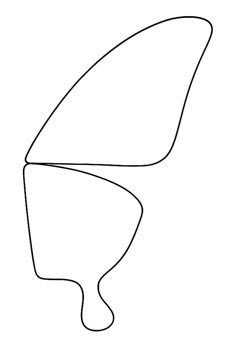 Molde de Asa de Borboleta para Cabelo Maluco - Pop Lembrancinhas